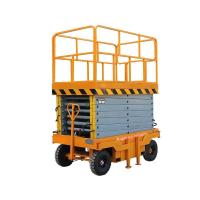 China 500kg 1000kg 2000kg Electric Hydraulic Lifting Table Mobile Scissor Lift Platform for sale