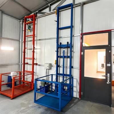 China Modern Hydraulic Lifting Platform Small Vertical Wall Mounted Goods Lift Table for sale
