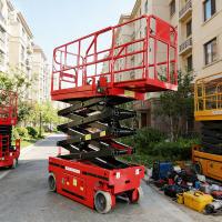 China Self Propelled Electric Scissor Lift Platform Industrial Hydraulic Lift Equipment for sale