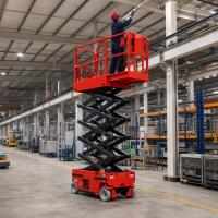 China Self Propelled Electric Scissor Lift Platform Industrial Hydraulic Lift Equipment for sale