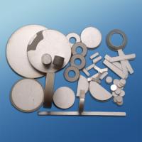 China 50 / 17 / 6 ring Piezo Ceramic Plate Piezoelectric Ceramic pzt8 for sale