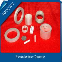 China 8 / 3 / 2 ring Piezoelectric Ceramic pzt 5 for science , medical use for sale