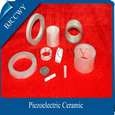 China 8 / 3 / 2 ring Piezoelectric Ceramic pzt 5 for science , medical use for sale
