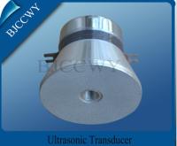 China 68mm Length Multi Frequency Ultrasonic Transducer 28KHZ/40KHZ/120KHZ Frequency 60w 6800PF for sale