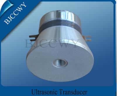 China 68mm Length Multi Frequency Ultrasonic Transducer 28KHZ/40KHZ/120KHZ Frequency 60w 6800PF for sale