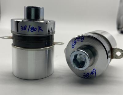 China Piezo Ceramic 60w Ultrasonic Cleaning Transducer 38k/80k Double Freqency for sale