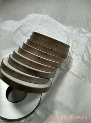 China High Amplitude Customized Size Piezo Ceramic Element For Ultrasonic Sensor Machine for sale