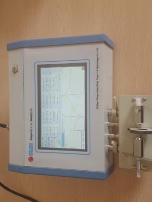 China Touch Screen ultrasound impedance Analyzer Equipment for Testing Ceramic and Transducer for sale