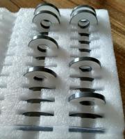 China Special Size Making Piezo Ceramic Plate , Piezoelectric Ceramic Discs ROSH for sale