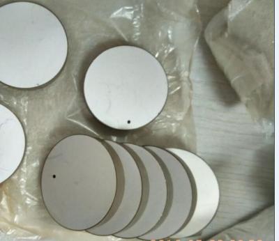 China Round Shape Piezo Ceramics Size Customized , piezoelectric element for sale