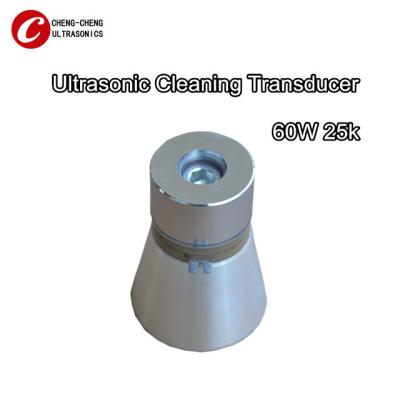 China 60W 25K Ultrasonic Cleaner Vibration Piezoelectric Transducer for sale
