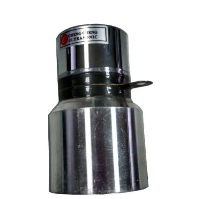 China 40K / 80k / 120K Triple Frequency Ultrasonic Cleaning Vibration Transducer for sale