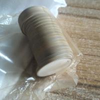 China Round Shape Piezo Ceramic Plate 33x3 PZT8 Material For Industry Φ10ｘΦ5  ｘ2 for sale