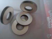 China 42 / 15 / 5 Ring Piezo Ceramic Plate For Ultrasonic Transducer for sale