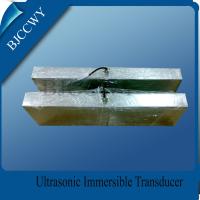 China Stainless Steel Immersible Ultrasonic Transducer With Ultrasonic Vibration Plate for sale
