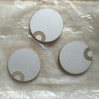 China 30x2MM Piezo Ceramic Plate For Ultrasonic Sensors / Vibration Equipment for sale