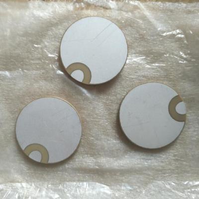 China 30x2MM Piezo Ceramic Plate For Ultrasonic Sensors / Vibration Equipment for sale