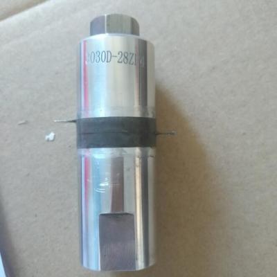 China 5500 Pf 30 Khz Ultrasonic Transducer / Ultrasonic Welding Transducer CCH-3030F-30Z P8 for sale