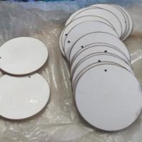 China CE Standard Round Piezo Ceramic Plate For Ultrasonic Vibration Sensor for sale