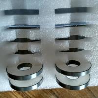 China Lightweight Piezoelectric Element Ring / Round Piezoelectric Ceramic Plate for sale