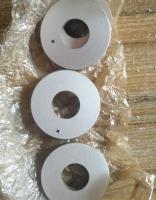 China Ultrasonic Welding Piezo Ceramic Ring Silver Coating Electrode Positive And Negative Pole for sale