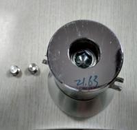China 20K Stainless Steel Ultrasonic Piezoceramic Transducer 40K Frequency for sale