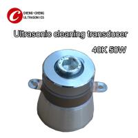 China 40k 50w Piezoelectric Ultrasonic Transducer Stainless Steel Material TUV for sale