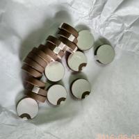 China Good Heat Resistance Piezo Ceramic Plate Round Shape For Ultrasonic Detectors for sale
