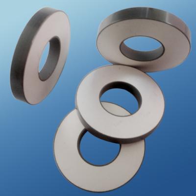 China Ring Shape Piezoelectric Ceramic Element For Ultrasonic Sensor Custom Size for sale