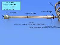 China 27K 1500W Biochemistry Industry Ultrasonic Tube for sale