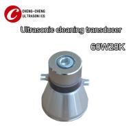 China Stainless Steel 60 W 28khz Piezoelectric Ultrasonic Transducer for sale