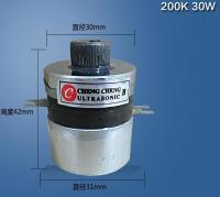 China 200k High Frequency Stainless Steel Piezoelectric Ultrasonic Transducer for sale