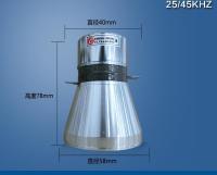 China Vibration 25k / 45k Multi Frequency Ultrasonic Transducer 60w for sale