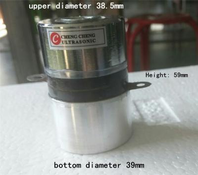 China 40k /120k Double Frequency Piezoelectric Ultrasonic Transducer for sale