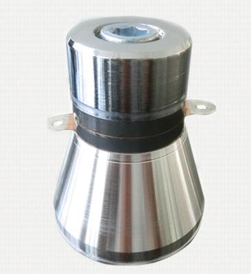 China Industrial 60W Piezoelectric Ultrasonic Transducer Metal Parts Cleaning for sale
