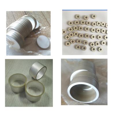 China P8 Piezoelectric Ceramic Tube Plate Ring Positive And Negative Electrode for sale