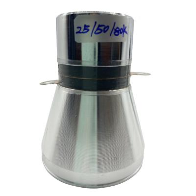 China 25khz 50khz 80khz Multi Frequency Ultrasonic Transducer Cleaning for sale