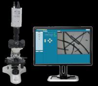 China Microscope For Fiber Analyses Equipment AC220V / 50Hz / 300W for sale