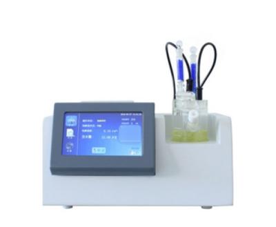 China Automatic Oil Moisture Analyzer Coulometric Karl Fischer Titrator for sale