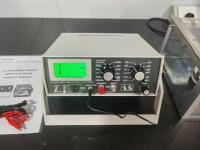 China Textile Fabric Surface Resistance Tester with DC100V Measuring Voltage and 2 × 1014Ω Resistance Measurement for EN 1149-1/ EN 1149-2/ AATCC 76/ BS 6524 Compliance for sale