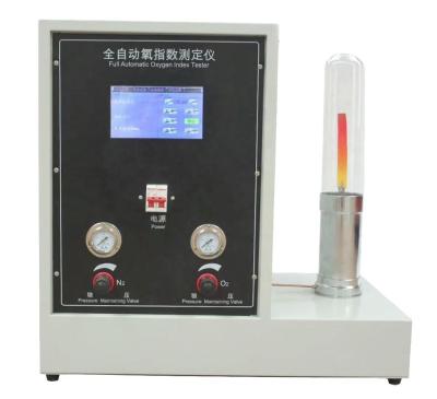 China ASTM D 2863 Touch Screen Type Automatic Limiting Oxygen Index Tester For Rubber Plastic Burning Testing Machine for sale