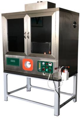 China BS 5852/ EN 1021 Standard Flammability Tester with Stainless Steel Frame and 35mm Flame Height for Furniture Testing Equipment for sale