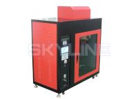 China Black Interior Color Flammability Testing Equipment with Precision Gas Flow Controls for sale