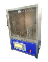 China ASTM D1230 45 Degree Flammability Tester With Glass Observation Panel for sale