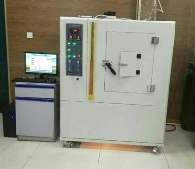 China Plastic Smoke Density Flammability Testing Equipment High Accuracy 2600W for sale