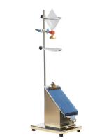 China AATCC42 Fabric Impact Penetration Tester with 610mm Cone Height 335x285x1080mm for sale