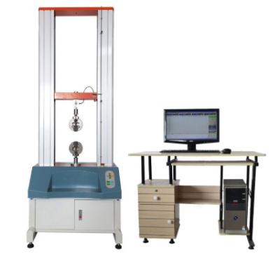 China Double Column Microcomputer Tensile Strength Testing Machine with 100-2000kg Capacity for Material Testing for sale