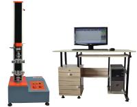 China PC Control Single Column Universal Tensile Testing Machine with 100-500N Capacity for Material Testing for sale