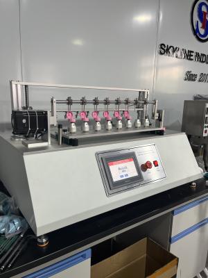 China Cap Hinge Tester with 8 Test Stations 220V/50HZ for Durability and LOF Testing for sale