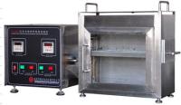 China FMVSS 302 Lab Testing Equipment Fire Nozzle Diameter 9.5mm Horizontal Flammability Tester for sale